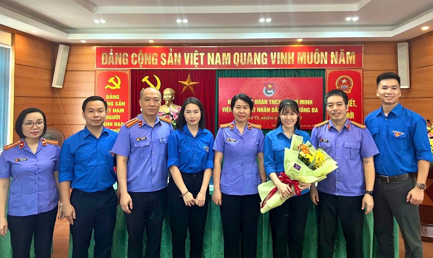 Viện KSND quận Đống Đa tổ chức Đại hội Chi đoàn nhiệm kỳ 2024 - 2027